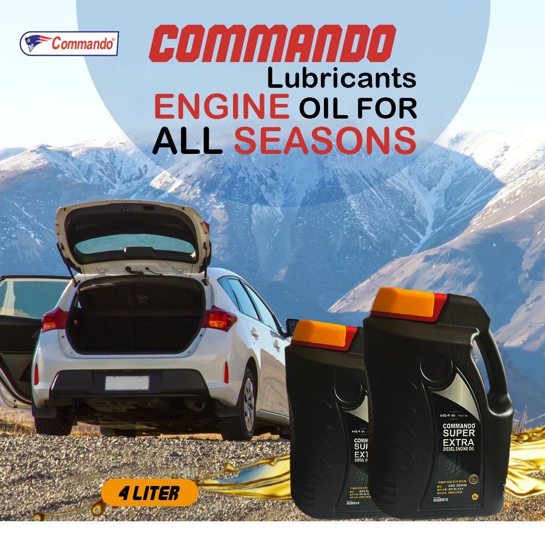 HEAVY DUTY COMMANDO GEAR OIL SAE 140 5 Liter – Commando Lubricants