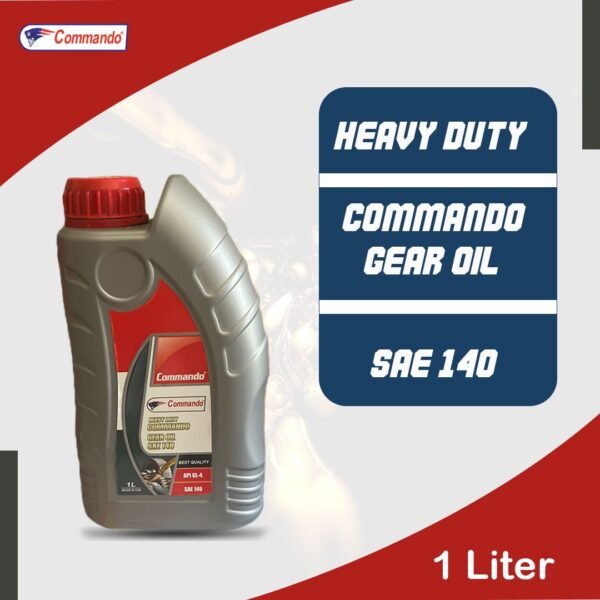 HEAVY DUTY COMMANDO GEAR OIL SAE 140 – Commando Lubricants